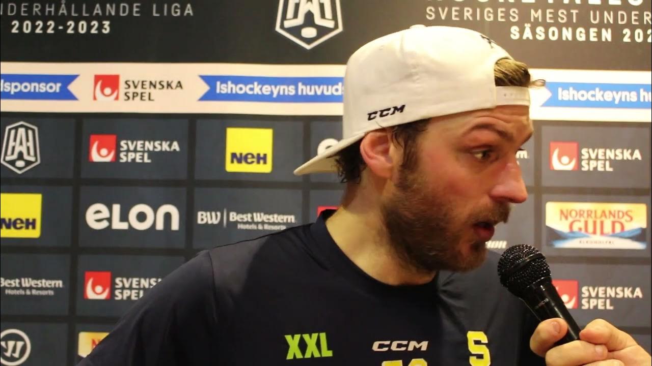 230128 Intervju med Christopher Liljewall, SSK efter vinsten mot AIK - YouTube