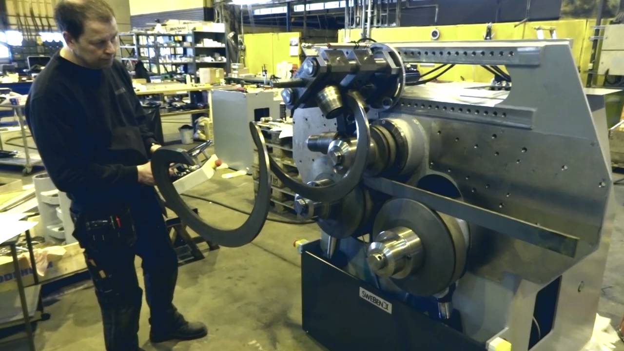 Spiralling flights and augers machine - SweBend (High Quality) (2016 ...