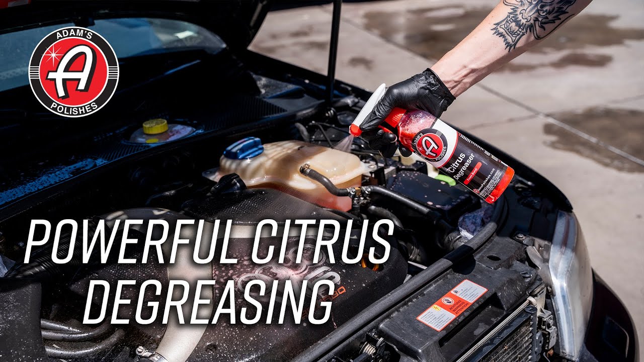 Degreasing Made Easy | Adam's Polishes Citrus Degreaser - YouTube