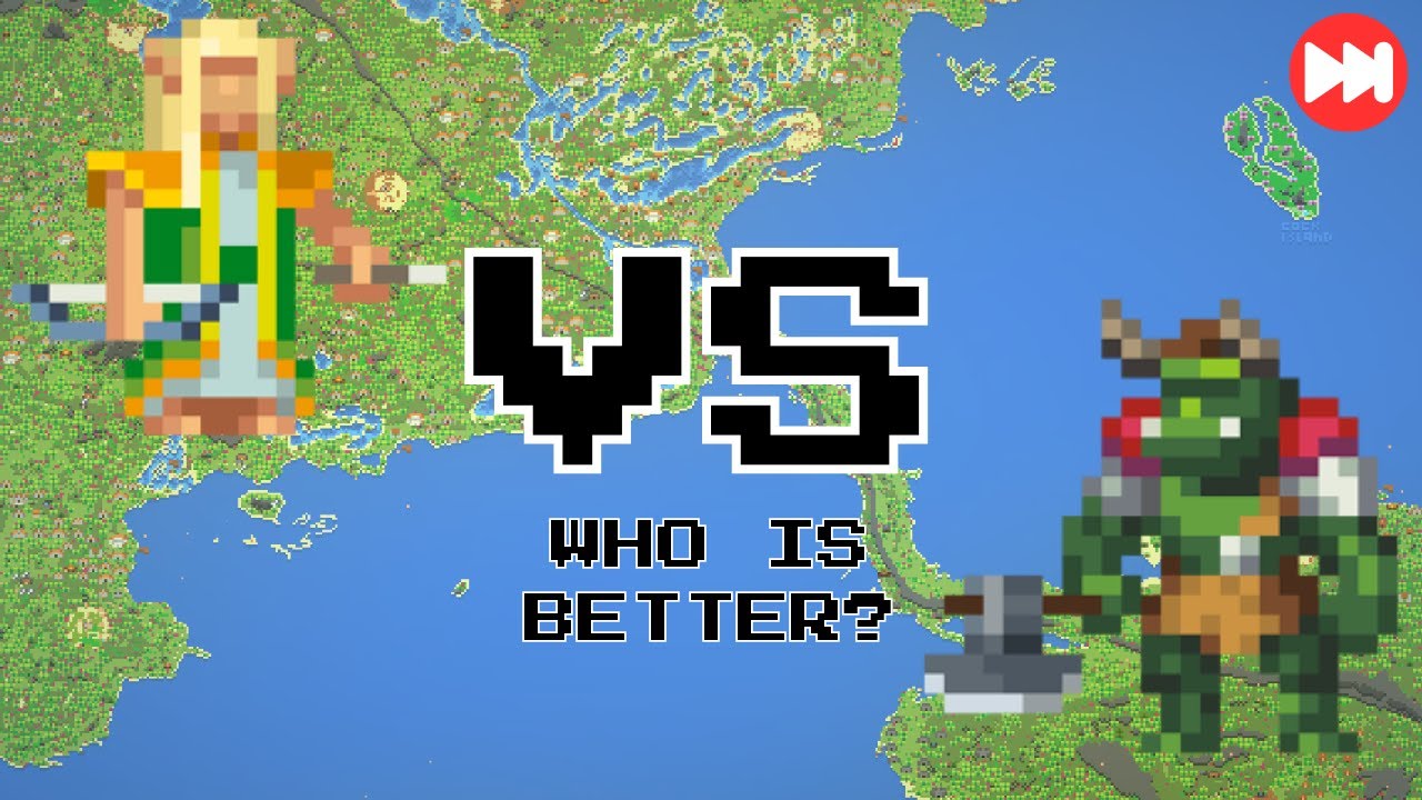 Elves VS Orcs - Who's Better? | WorldBox Timelapse - YouTube