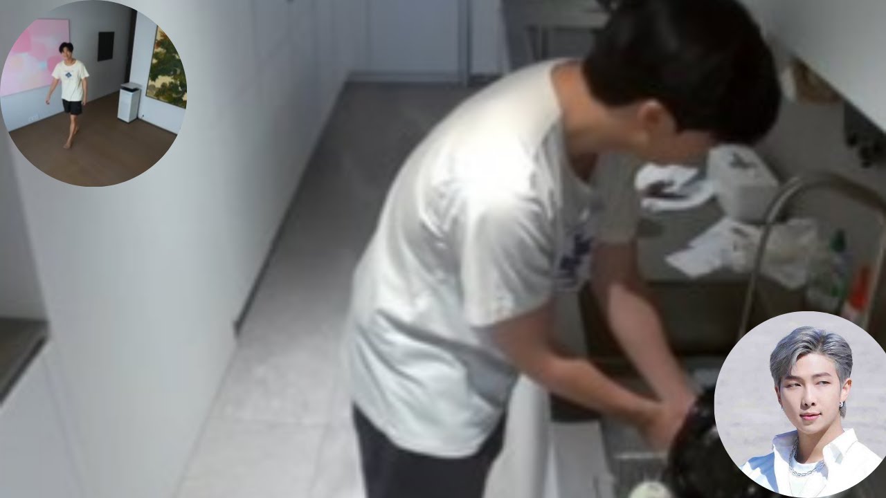BTS’s RM shows his house for the first time and his luxurious ...