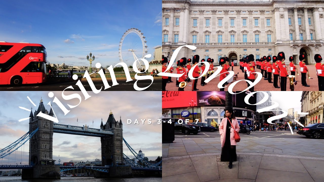 A walk through London | Short vlog and travel montage | Days 3 & 4 ...