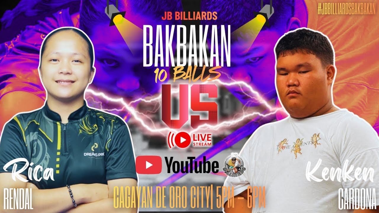 RICA RENDAL VS KENKEN CARDONA RELIVE | 10 BALLS PAREHAS - YouTube