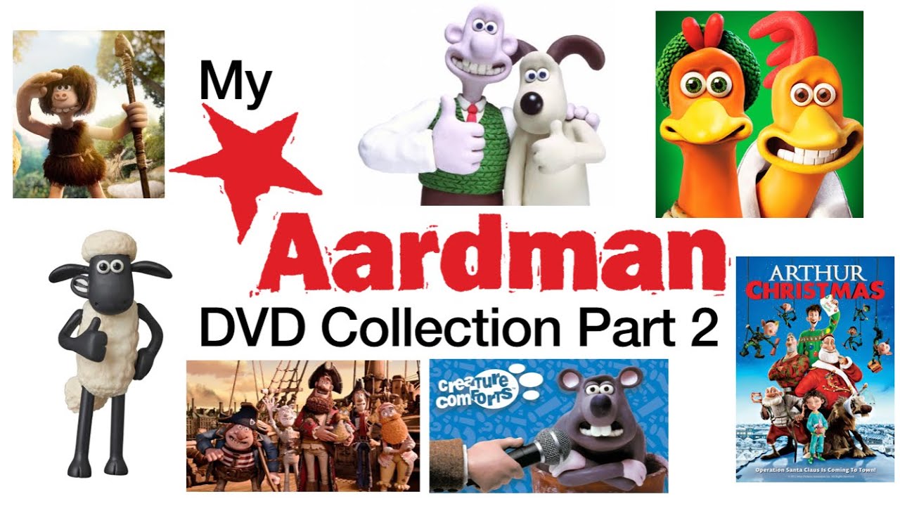My Aardman DVD and Blu Ray Collection Part 2 - YouTube