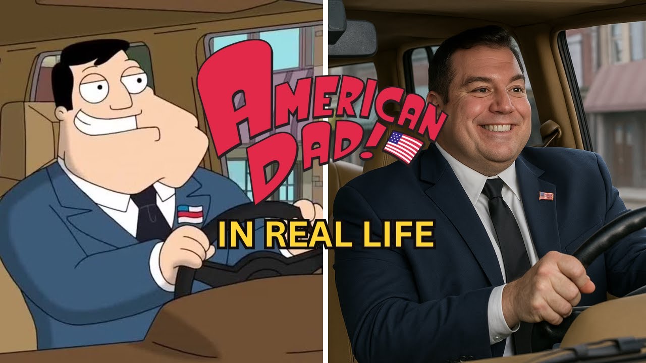 American Dad Characters in Real Life (AI Generated) - YouTube