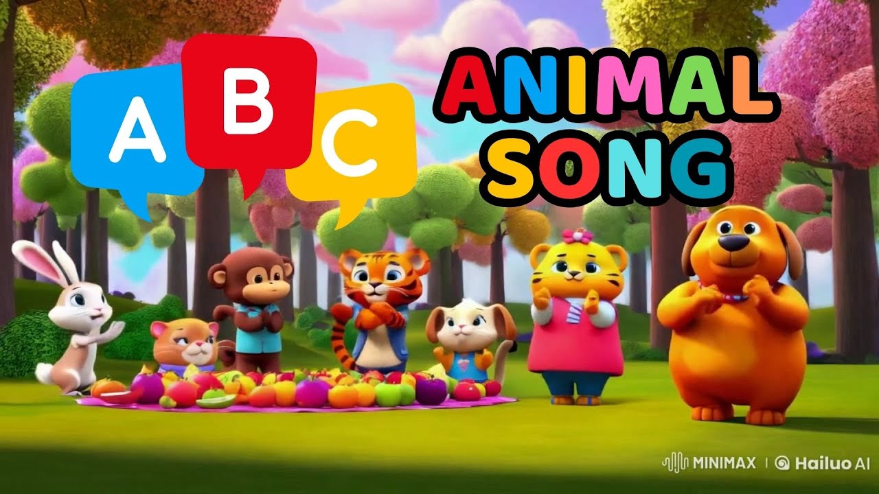 ABC PHONICS ANIMAL SONG | Phonics Animals Song | Learn ABC Alphabet ...