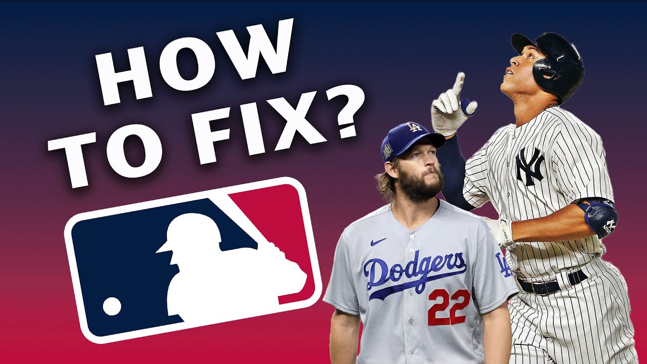 Is The MLB Dying? How I Would Fix Major League Baseball - YouTube
