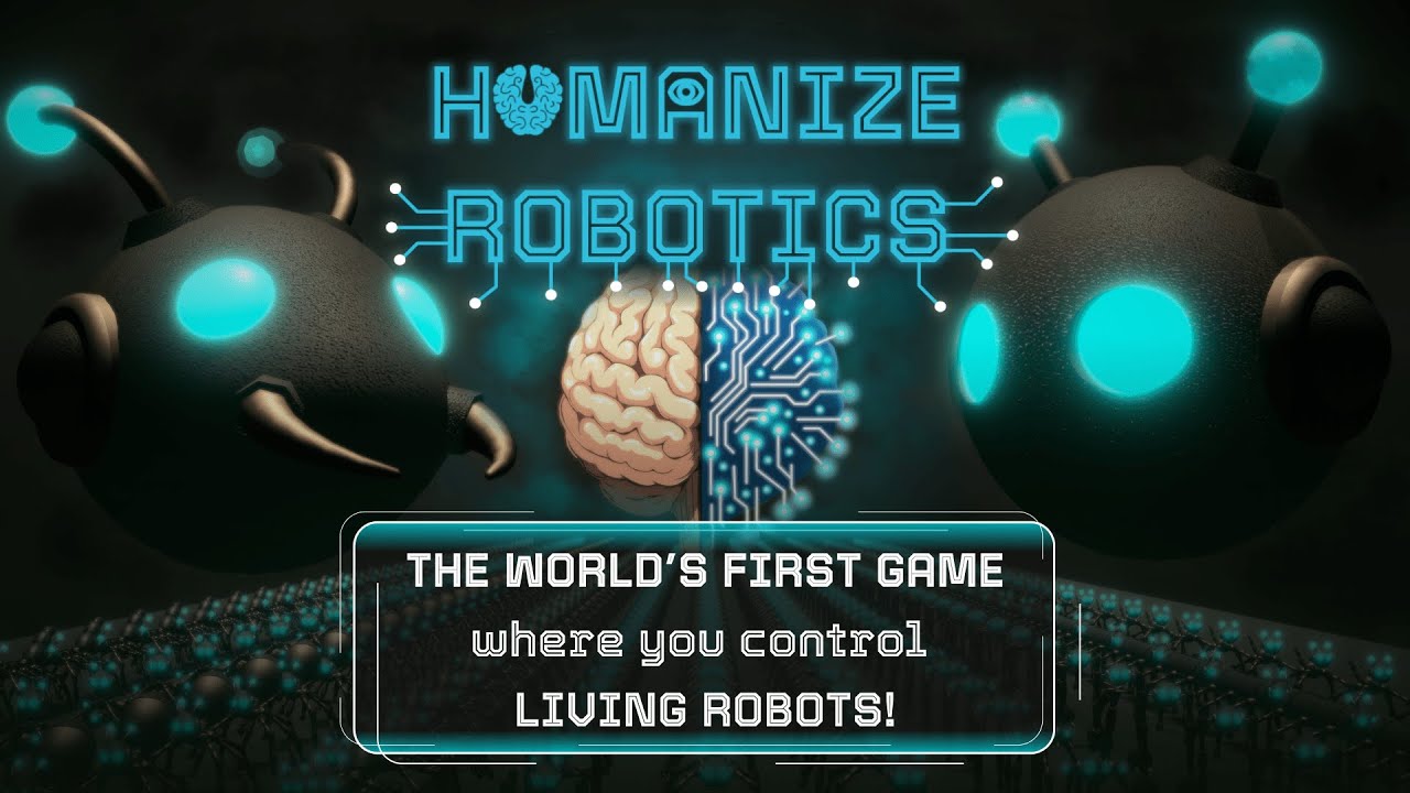 AI learn to walk + Gameplay. "Humanize Robotics" game. - YouTube