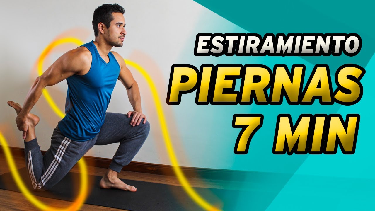🙌Rutina de ESTIRAMIENTO TREN INFERIOR - 7 MINUTOS DE FLEXIBILIDAD - YouTube