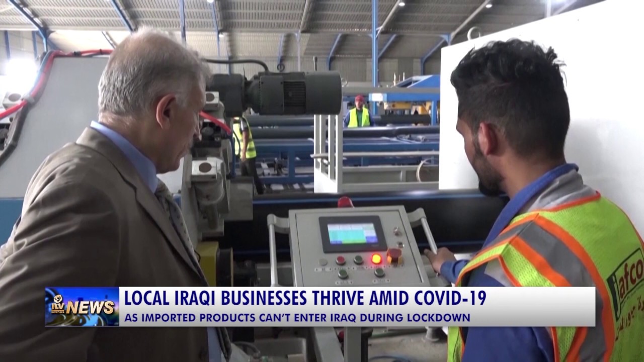 LOCAL IRAQI BUSINESSES THRIVE AMID COVID-19 - YouTube