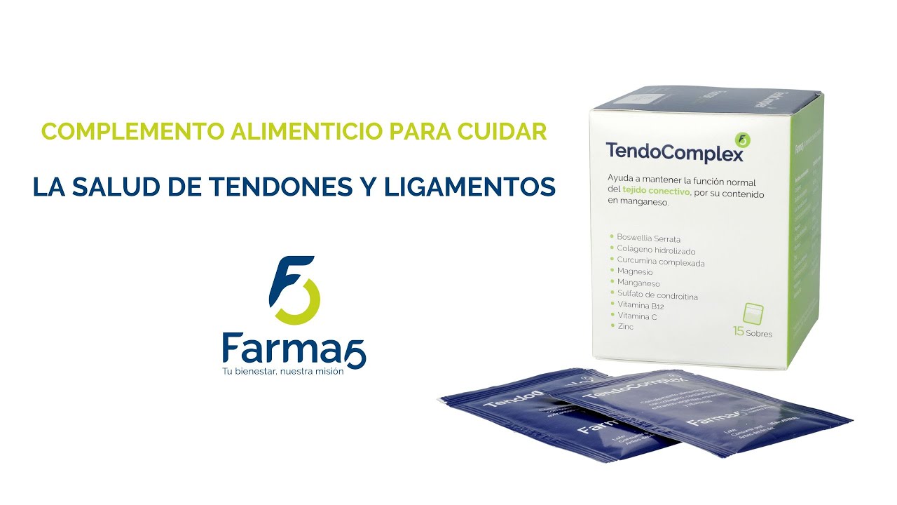 Tendocomplex - Farma5 - Cuidado de tendones y ligamentos - YouTube