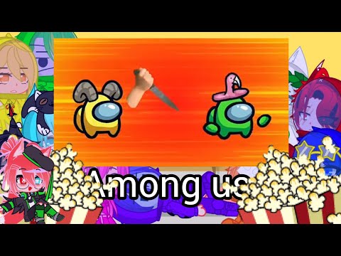 part 0&1 among us react to this ain't among us (among us animation)