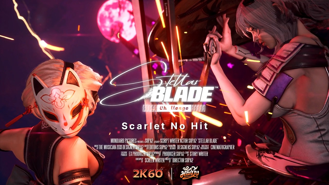 Easy To Beat Scarlet No Damage (Hard) | Stellar Blade DLC Nikke - YouTube
