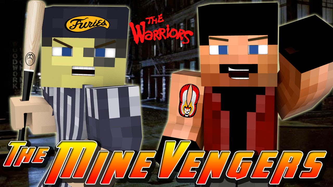Minecraft MineVengers - THE WARRIORS - BATTLE FOR TURF!!! - YouTube
