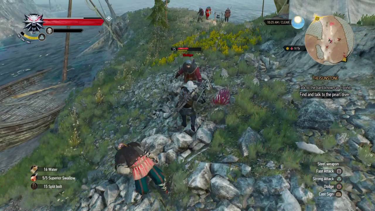 The Witcher 3 Gameplay/Cool Glitch - YouTube