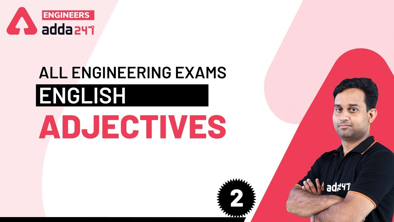 Adjectives (Part -02) | English | All Engineering Exams - YouTube