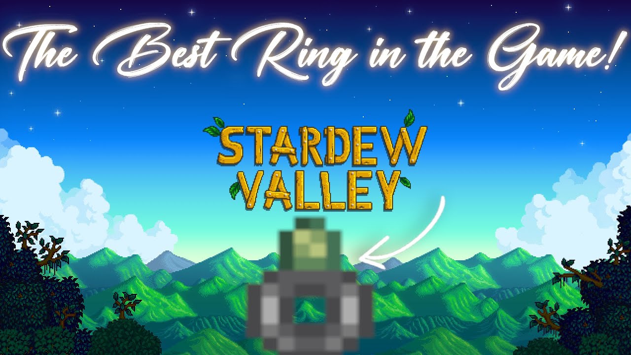 Stardew Valley: The BEST Ring in the game! - YouTube