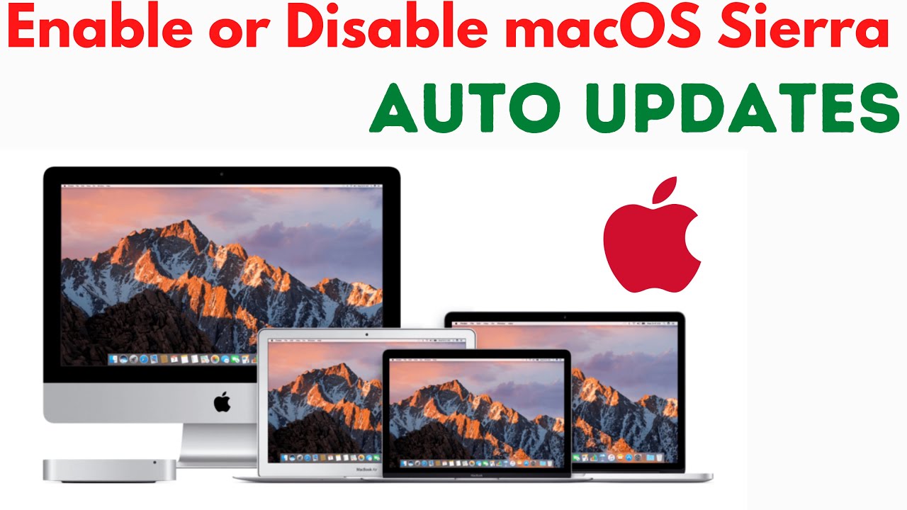 How To Enable or Disable Auto Update On macOS - YouTube