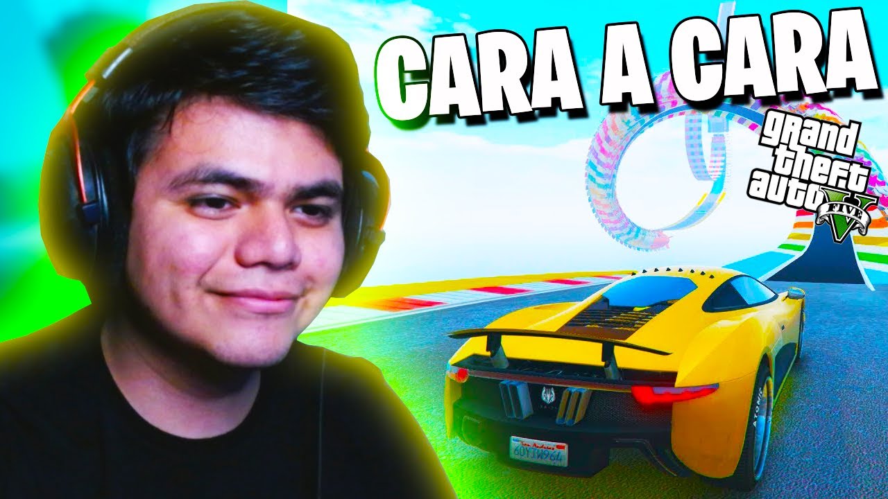 CARA A CARA GTA V ONLINE * MI MEJOR CARA A CARA * CARRERAS de GTA V ...