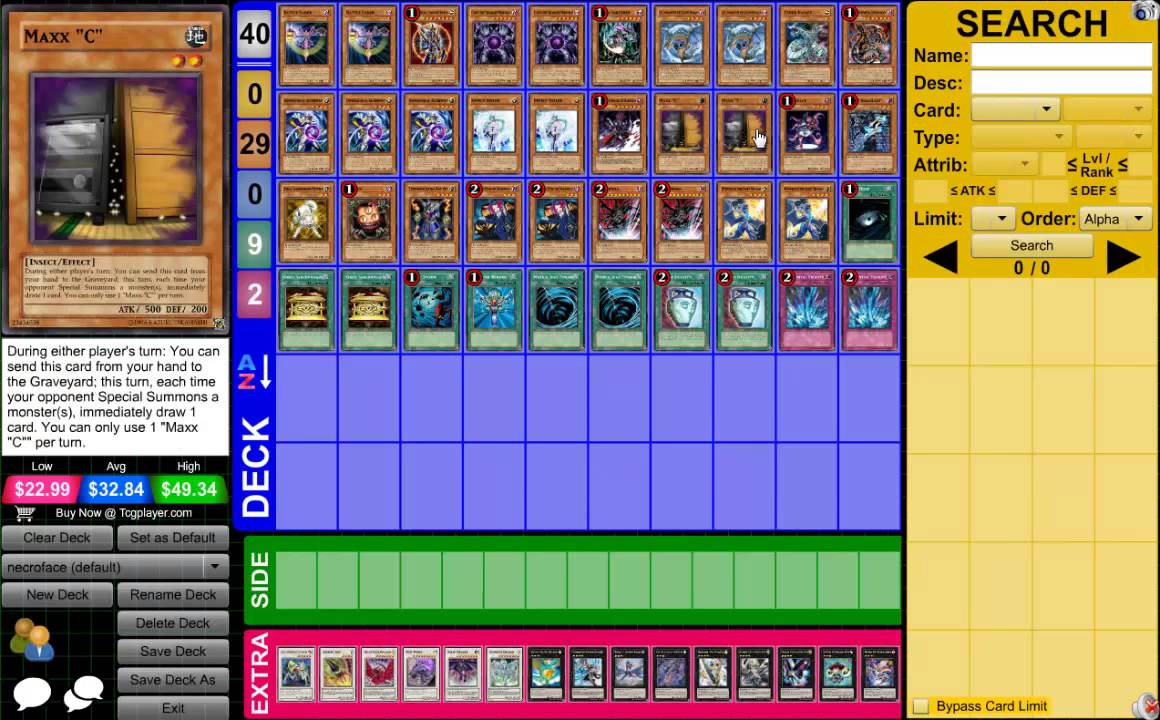 Yugioh Necroface Deck List (Feb 2013) - YouTube