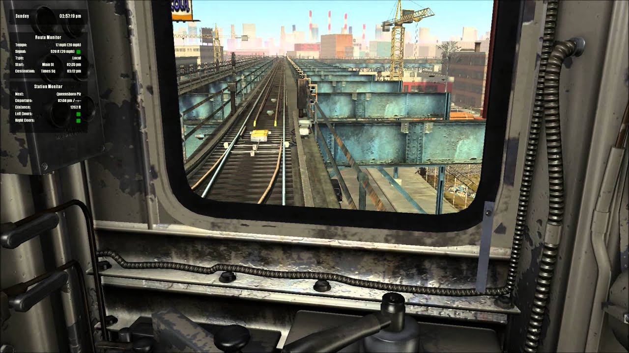 World of Subways 4 HD: NYC Subway 7 Train Redbird Round Trip Cab Rides ...