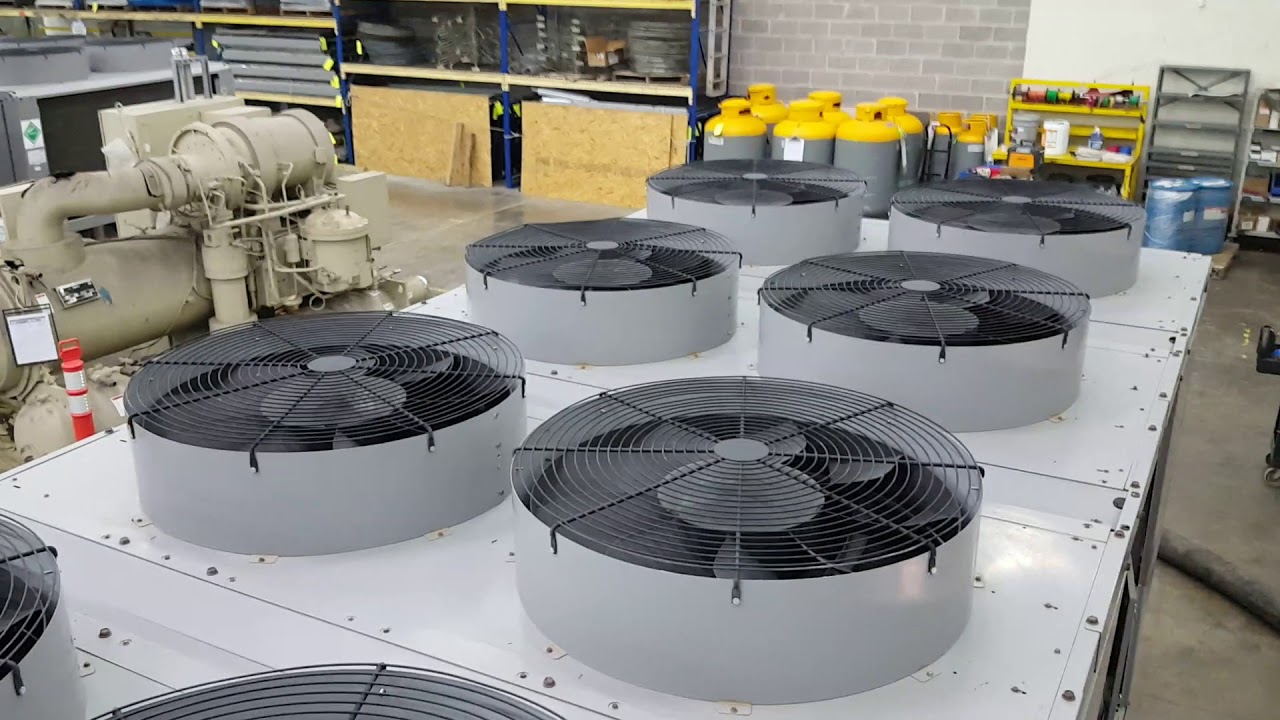 Carrier 400 Ton Air-Cooled 30XAA Chiller SKU# 2463 - YouTube