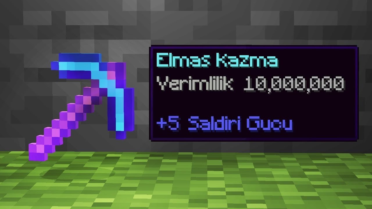 BÜYÜLÜ ELMAS KAZMA YAPTİM MİNECRAFT SURVİVAL BÖLÜM 4 - YouTube