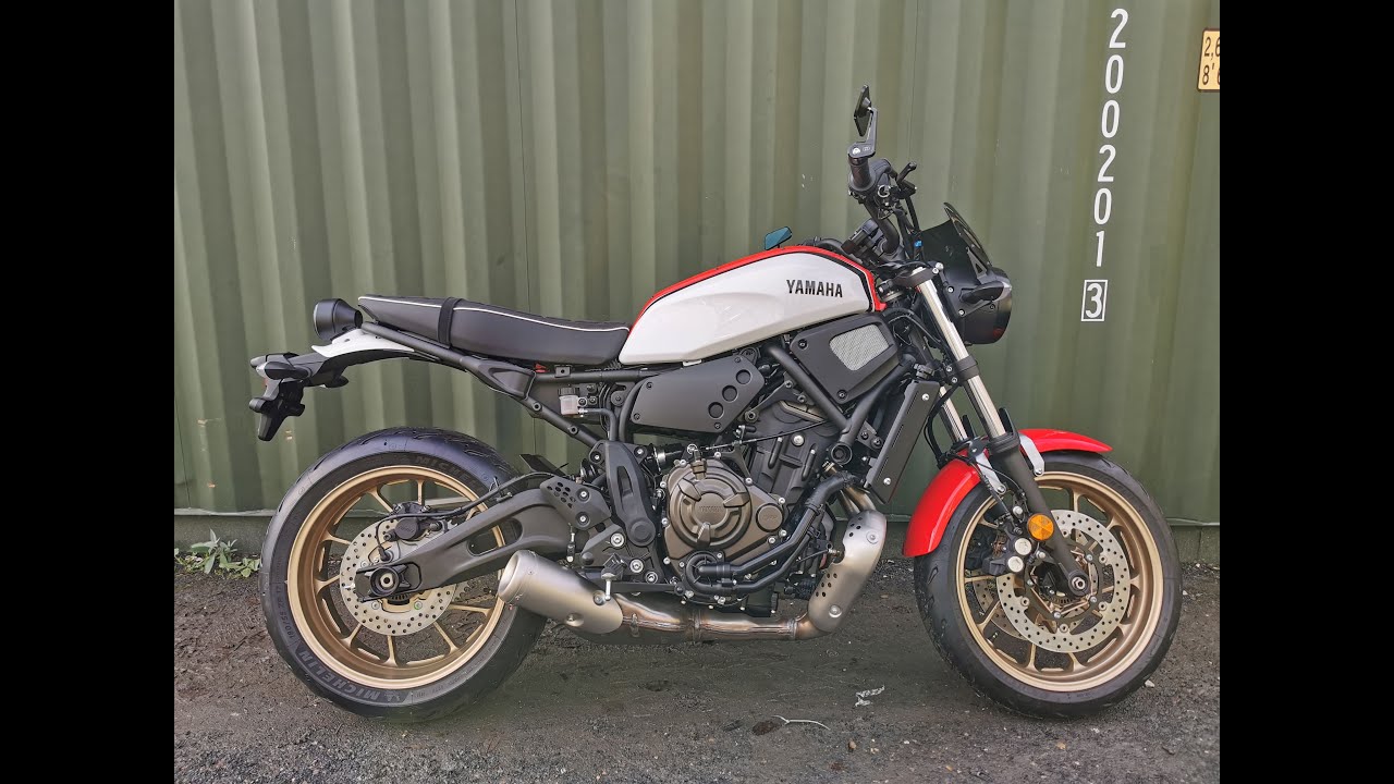 Yamaha XSR700 Custom in stock at Mototechniks - YouTube