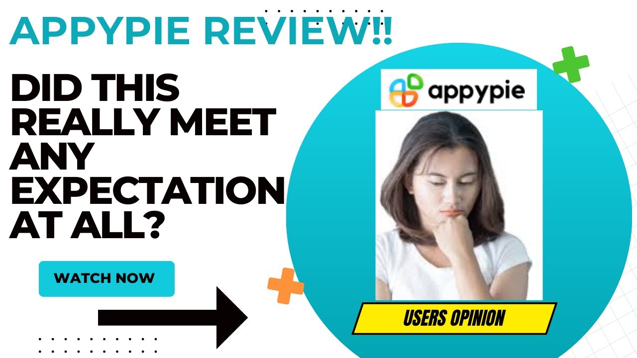 APPYPIE Review-Did This App Builder REALLY Meet Any Expectation At ALL??See(WATCH Before use ...