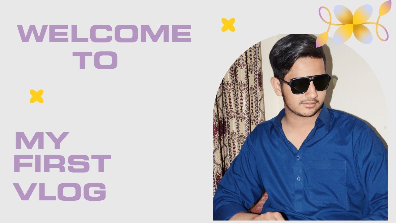 WELCOME TO MY FIRST VLOG 😃 | SAIFI BHAI - YouTube