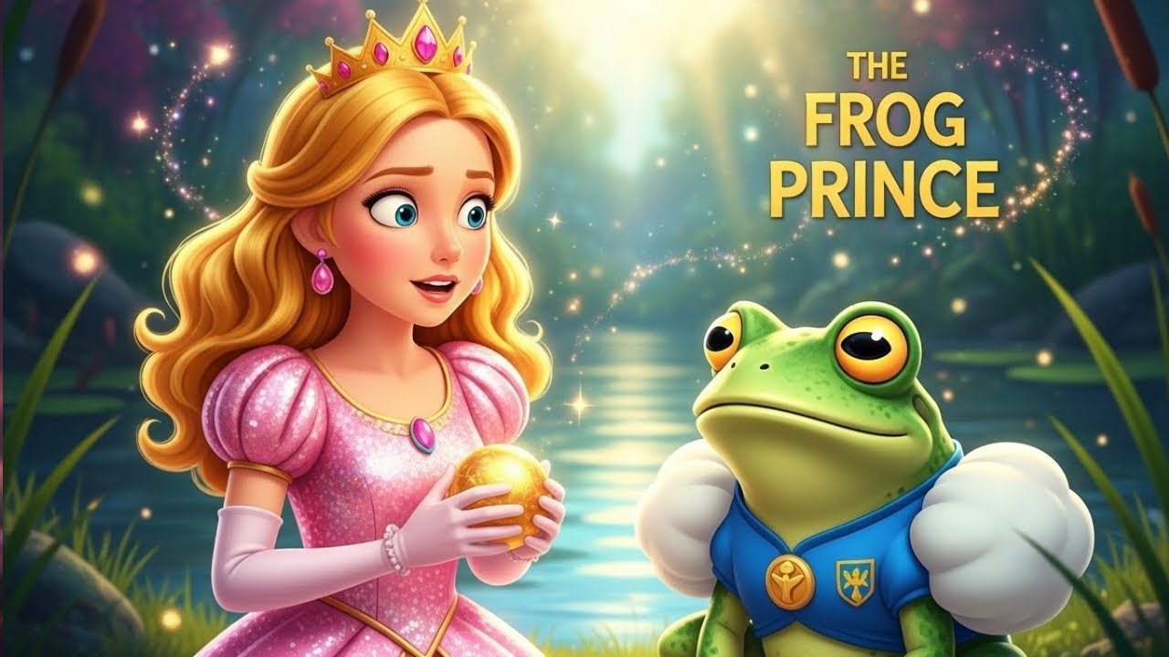 🌟 The Frog Prince Fairy Tale | A Spoiled Princess Learns a Magical ...