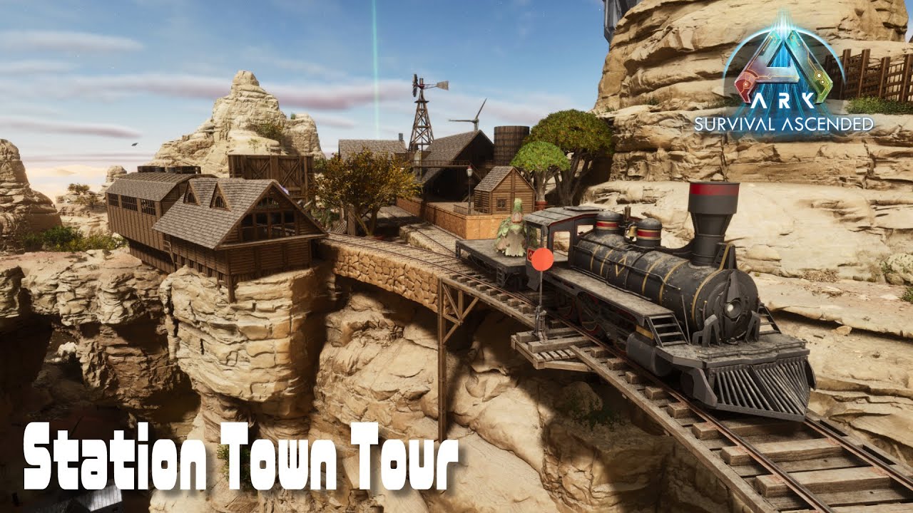 【ASA BUILD】 Station Town Tour（駅舎街拠点ツアー） - YouTube