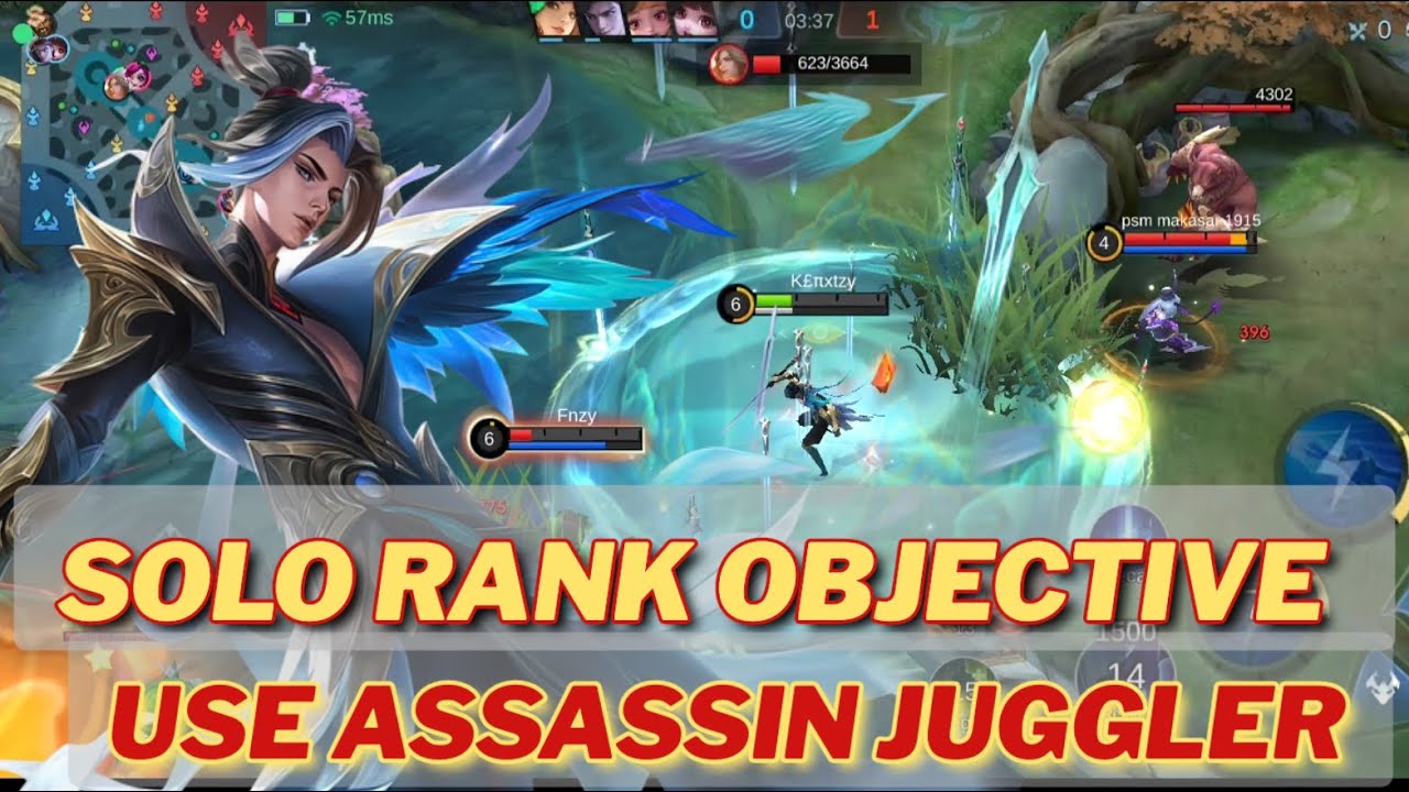 SOLO RANK ROTATION FARMING AND GAMEPLAY USE LING JUNGGLER | Mlbb solo ...