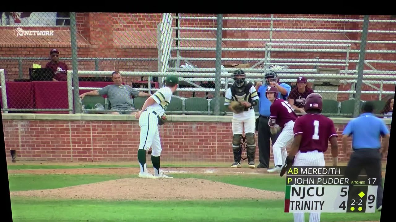 Clutch RBI in Bottom of 9th with 2 outs to tie Trinity University ...