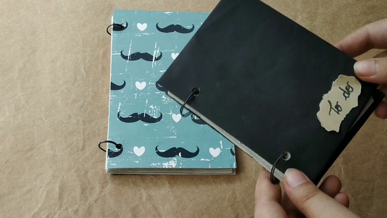 DIY Journal | Refilling DIY Notebook| DIY notebook - YouTube
