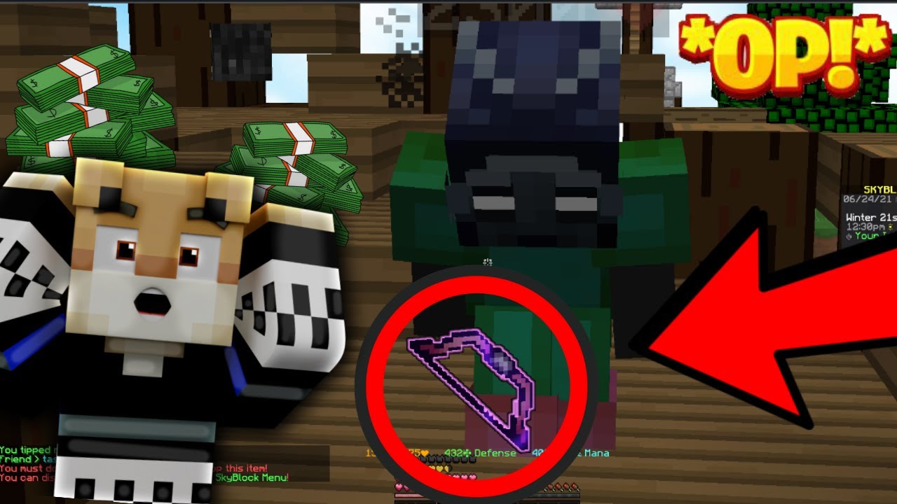 Making the OP TERMINATOR BOW!! (Over 1,000,000,000 Coins!) -- Hypixel ...