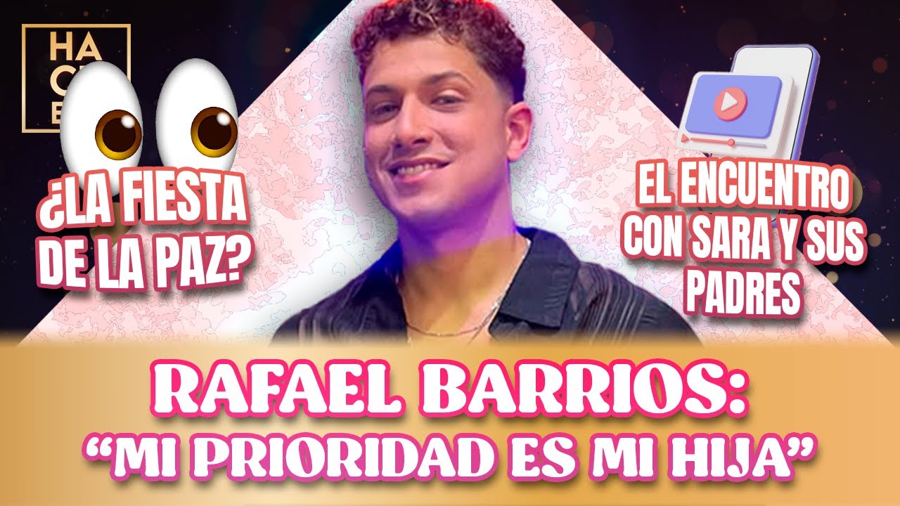 Rafael Barrios asegura que su prioridad es su pequeña | LHDF | Ecuavisa ...