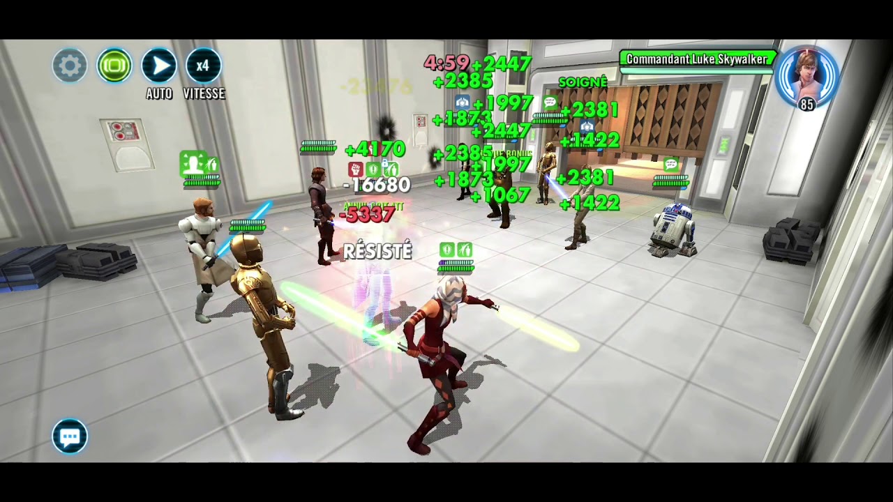 SWGoH - Padmé Amidala VS CLS - Counter - YouTube