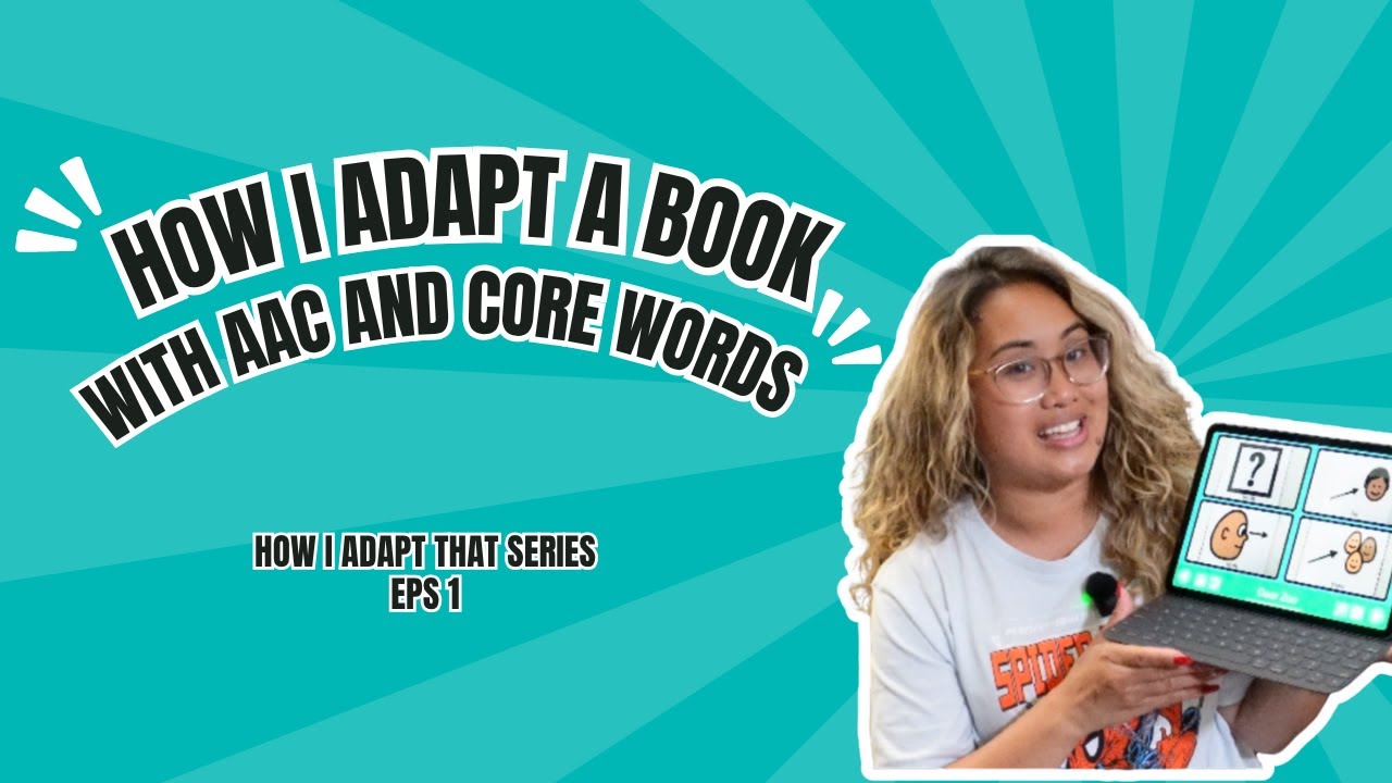 How I Adapt books using core words and AAC - special education series ...