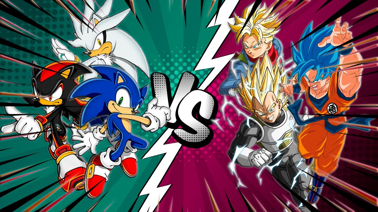 Team Sonic VS Team Dragon Ball Sprite Animation - YouTube