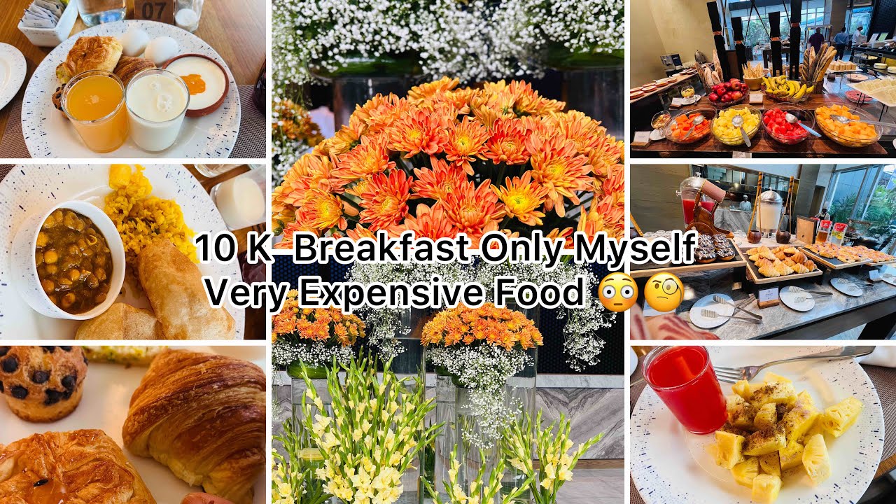 Itna Expensive breakfast 😱🍲॥LUXURY Breakfast at Vivanta ॥Kolkata ...