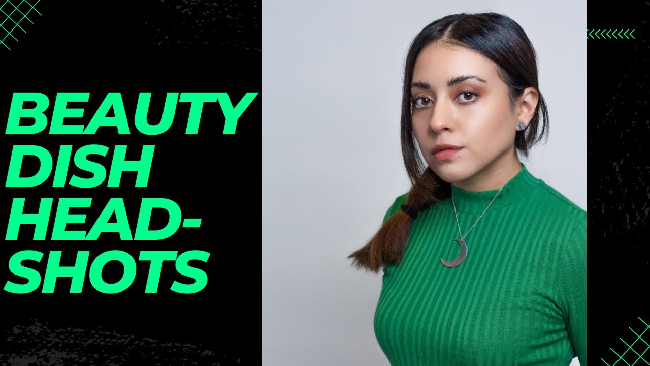Photography: Using a Beauty Dish for Headshots with Daniela - YouTube