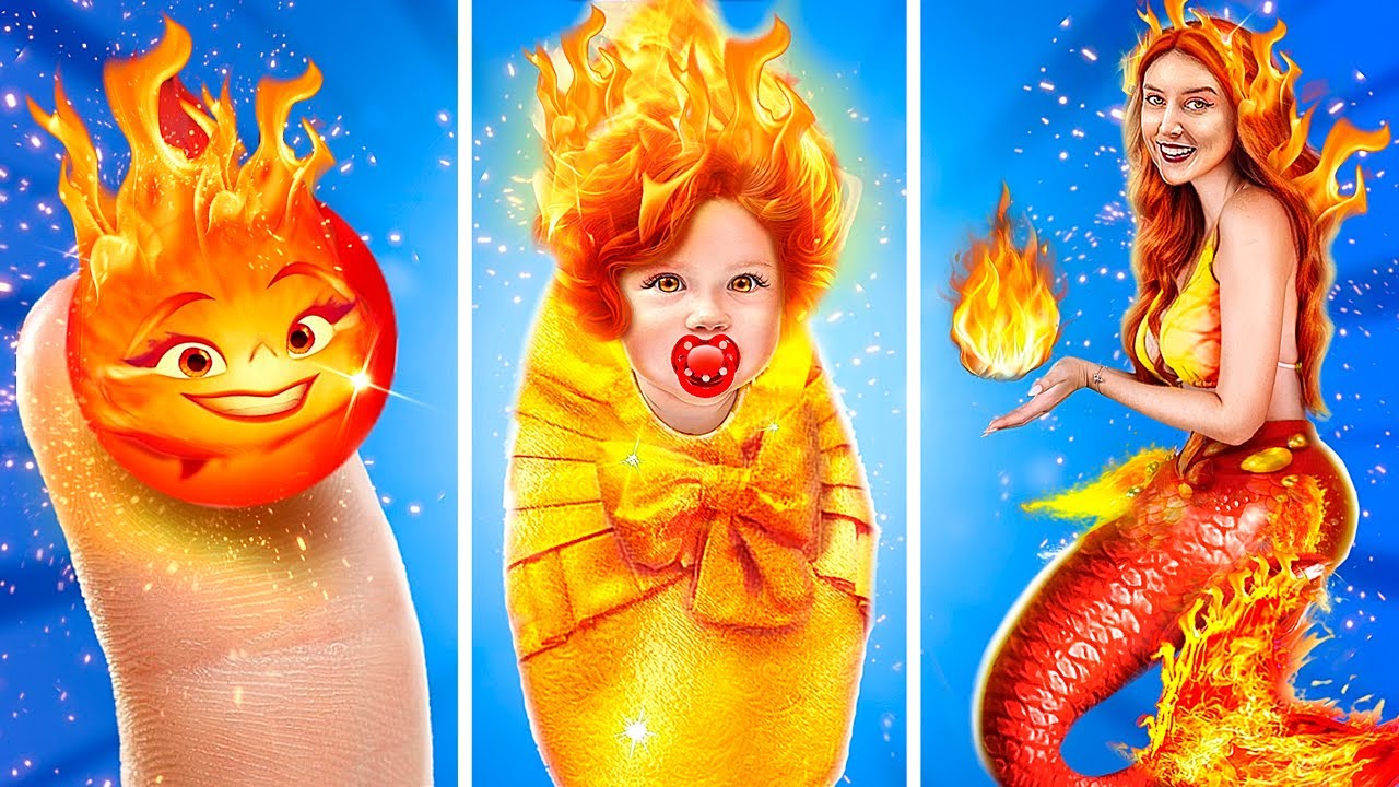 Ember vs Wade Elemental Dungeons! How to Become a Mermaid! Pokemon in ...