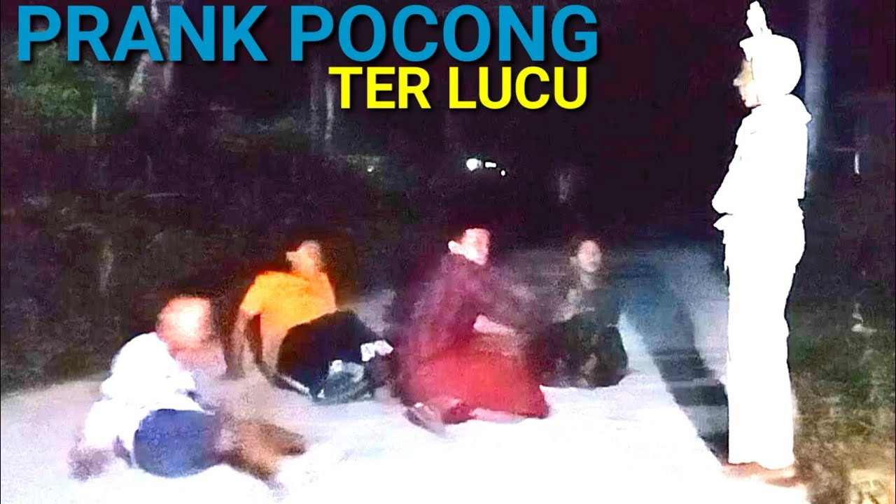 PRANK POCONG TER LUCU || PRANK NGAKAK PALING GOKIL - YouTube