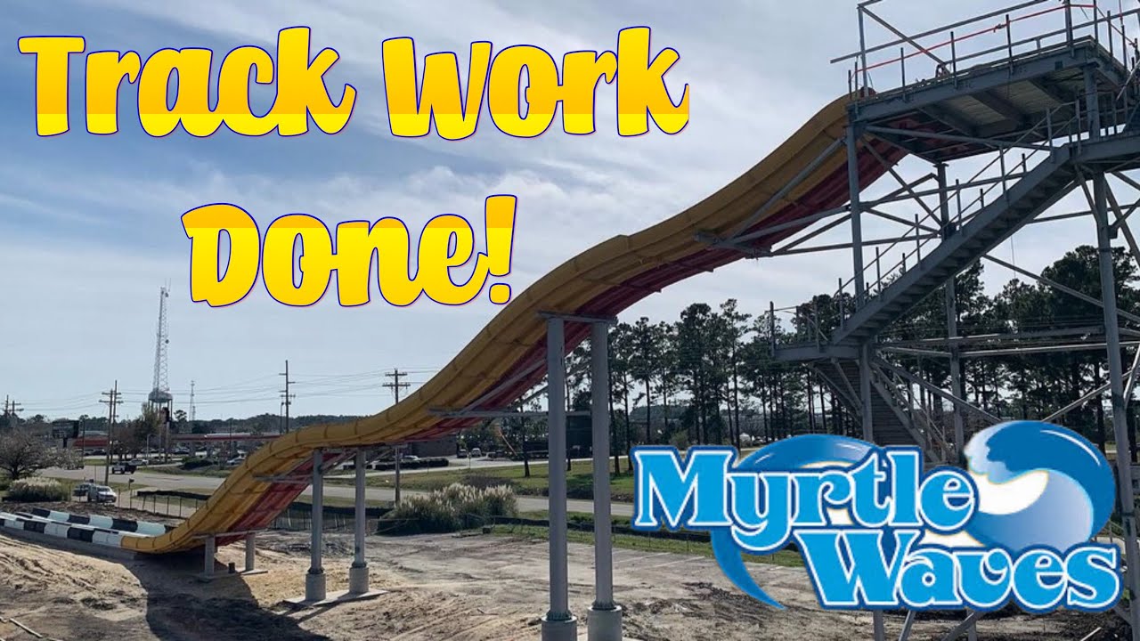 TRACK WORK IS COMPLETE! Testing Soon? Wild Water Racers Construction ...