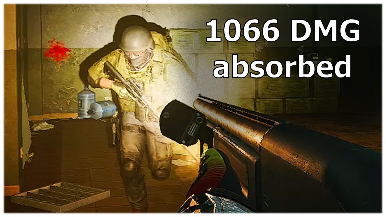 HIS BODY ARMOR ABSORBED 1066 DAMAGE - YouTube