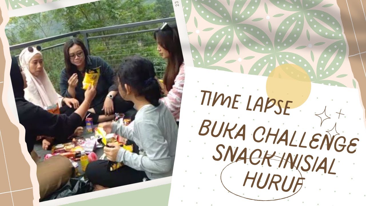 SNACK INISIAL HURUF N-R-M-A-Y II TIME LAPSE - YouTube