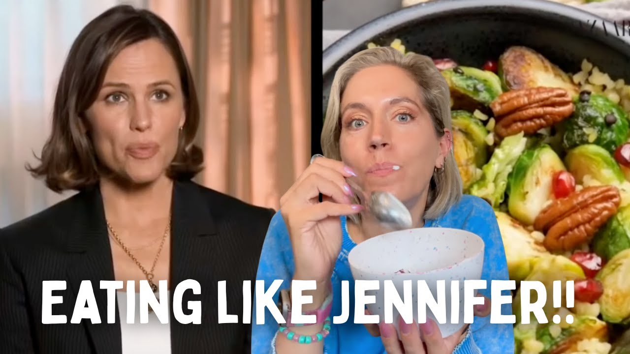 I Tried Jennifer Garner's ‘Everything I Eat in a Day’… As ONE Meal 🍽️ ...