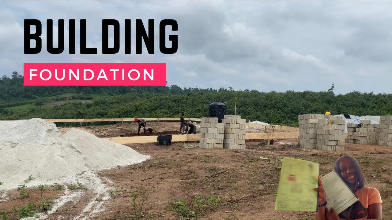 Foundation Building at Lion of Judah Estate - YouTube