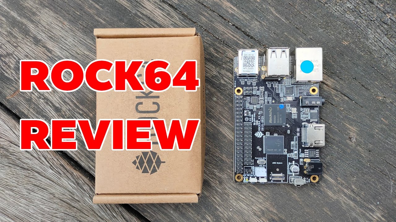ROCK64 บอร์ดทรงพื้นฐานใช้งานง่ายๆ สบายกระเป๋า แต่ไม่มี Wifi [คันทรี ...